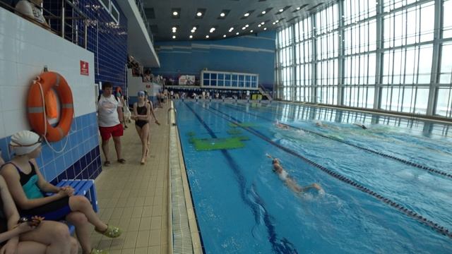 200425 50м вс Логинова Софья 1дор 53сек 3юн 6класс