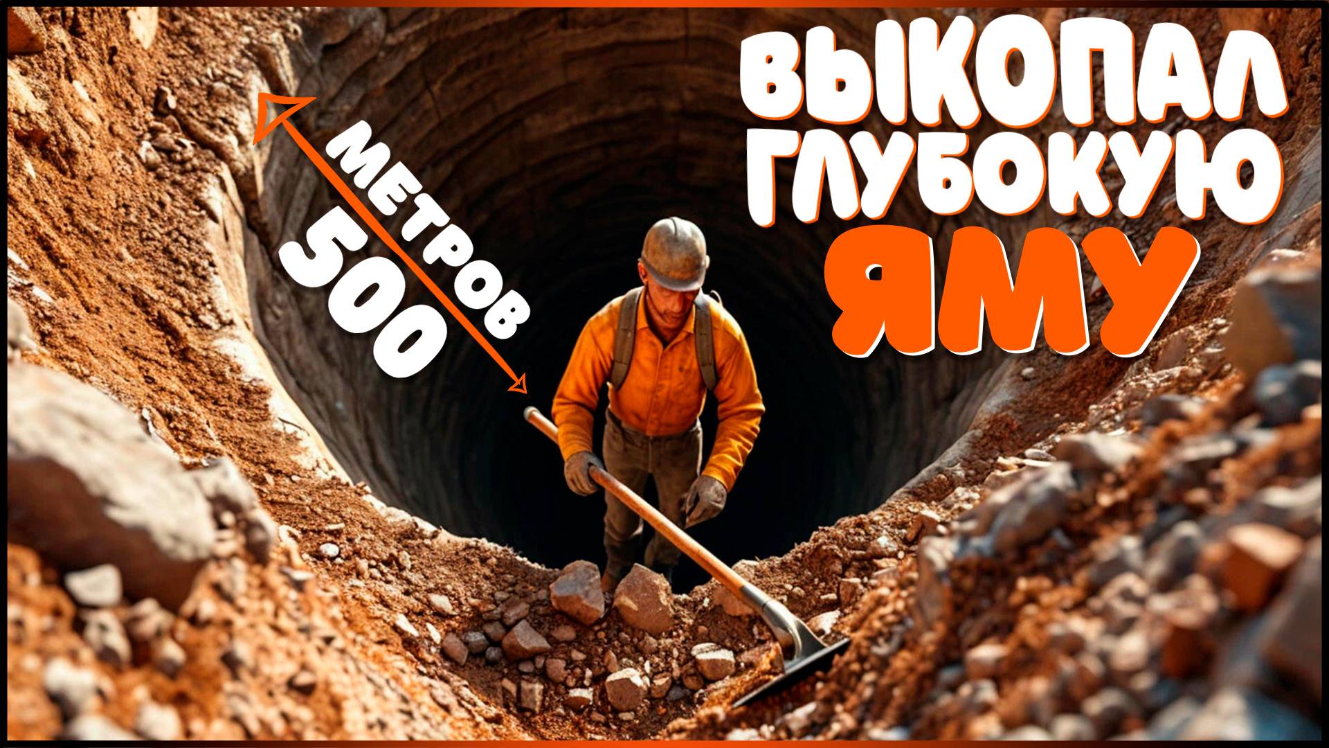 ЯМА ГЛУБИНОЙ 500+ МЕТРОВ | iDigging