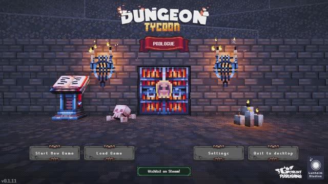 "Dungeon Tycoon" Prologue. Проба. 01