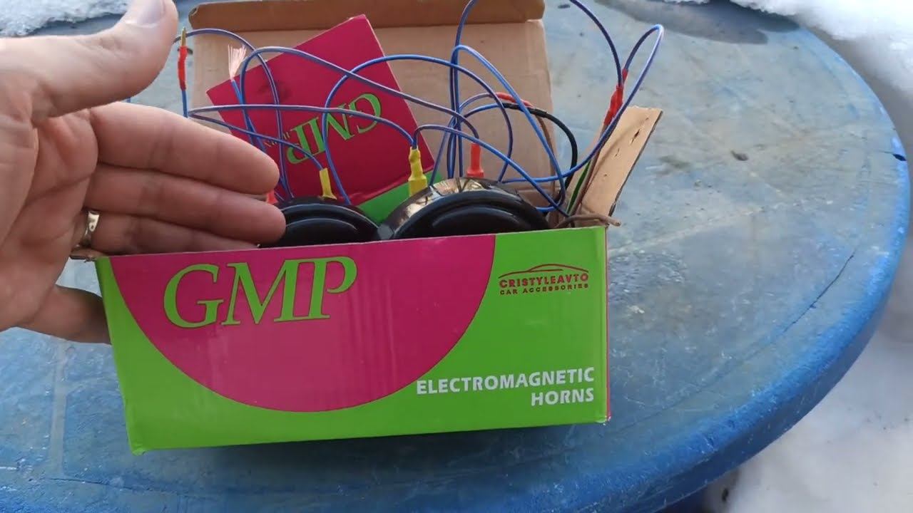 Замена штатного сигнала Daewoo Matiz