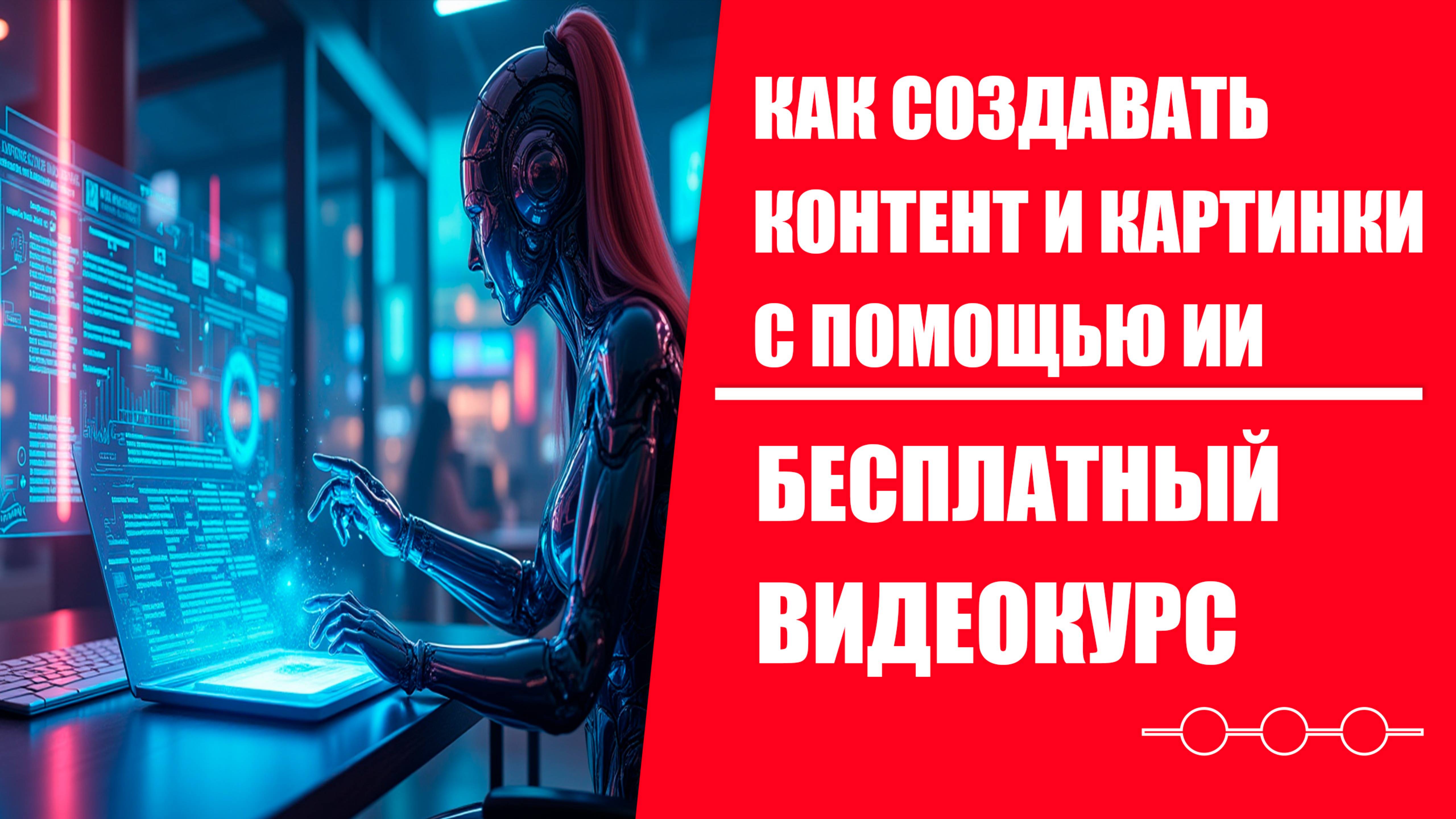 Урок 8. Как создавать контент и картинки с помощью нейросетей