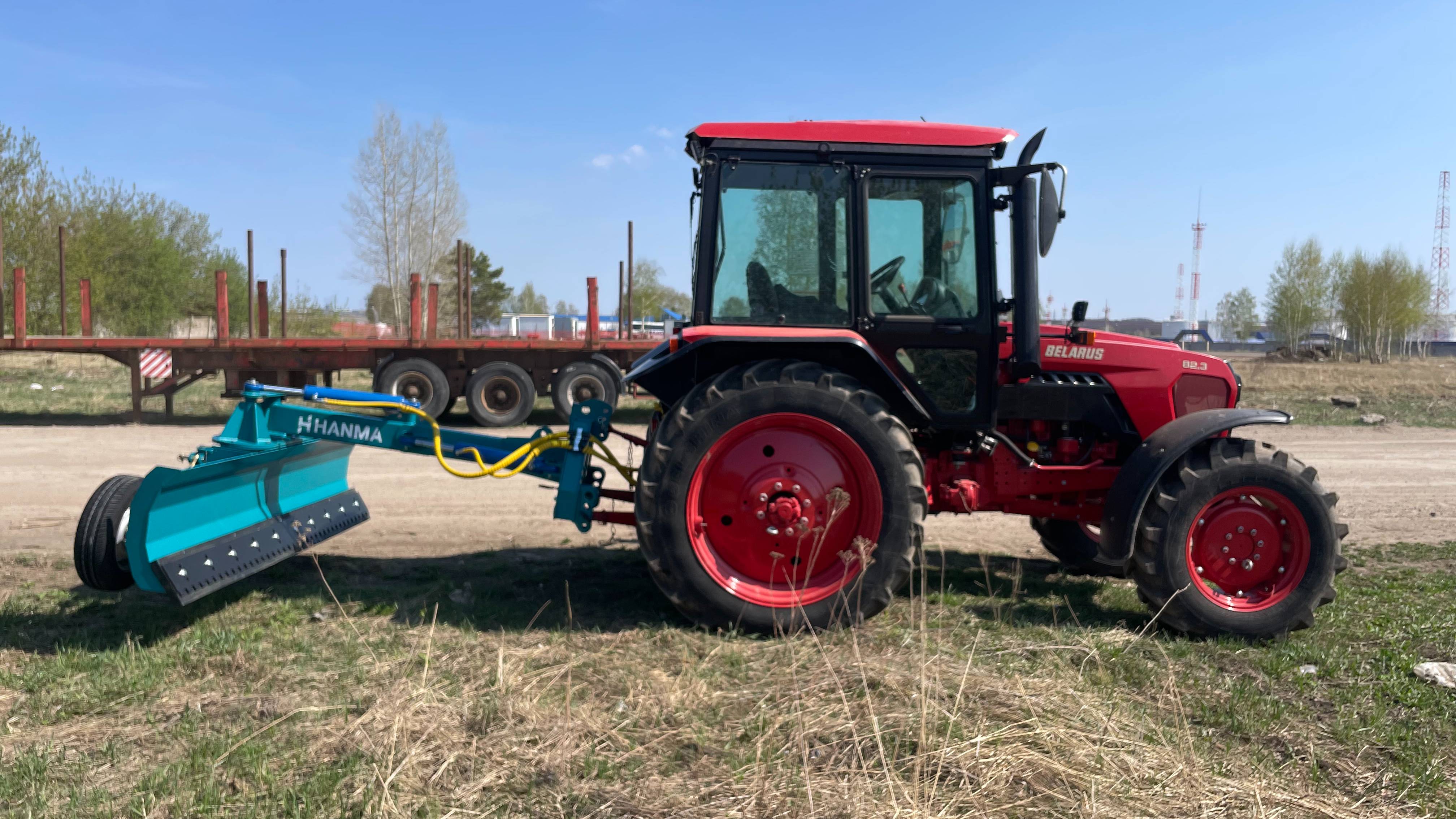 Разворотный отвал HANMA