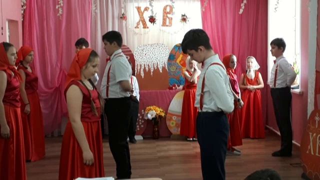 поздравление с Пасхой Христовой  воскресной школы Вознесенского храма г.Сокола