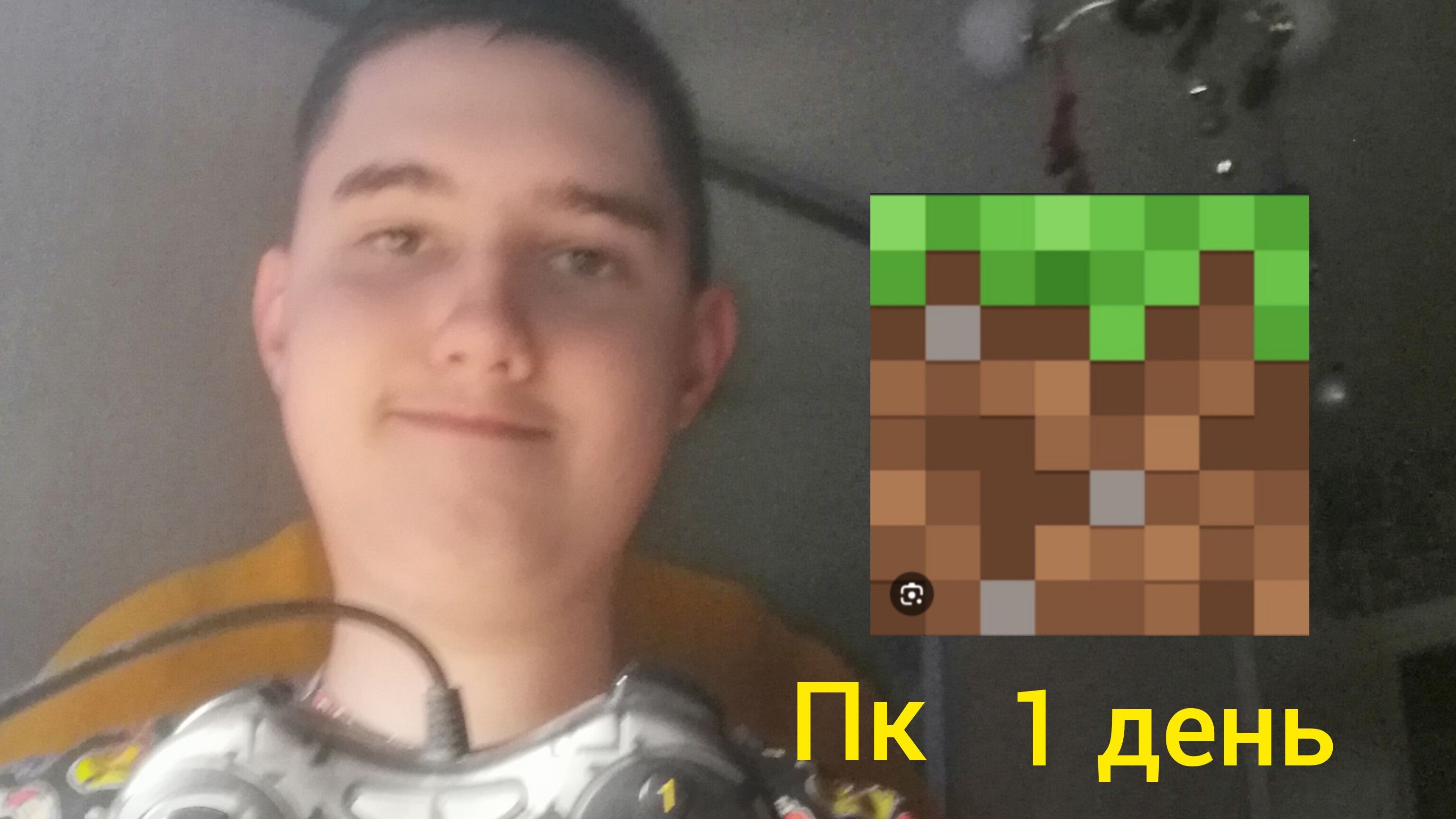 Я выживаю 100 дней в minecraft 1 день (пк версия)!