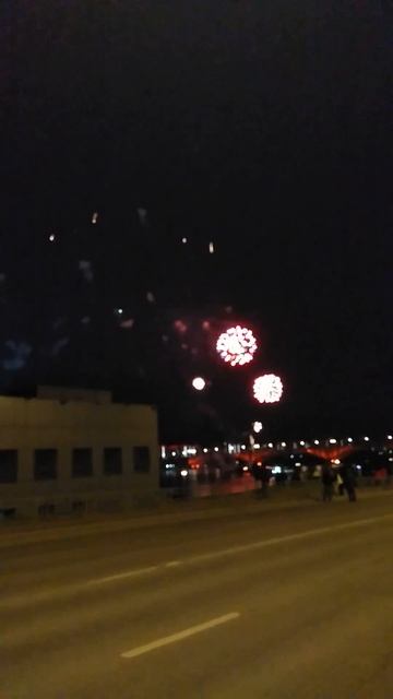 Салют 9 мая 2023 года в Красноярске