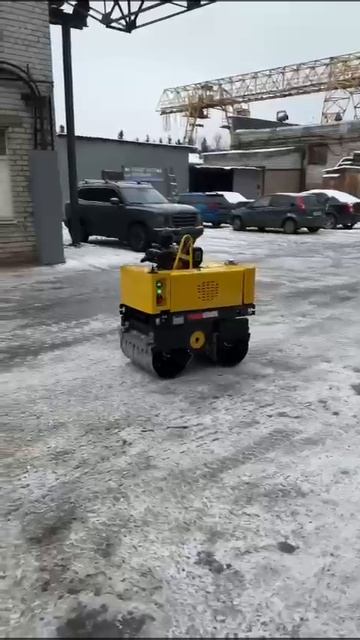 Виброкаток траншейный GROST VRT1600