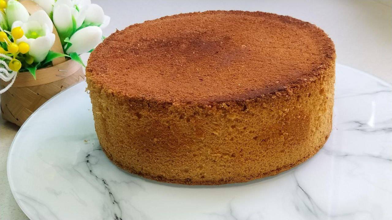 Бисквит для торта. Самый простой рецепт