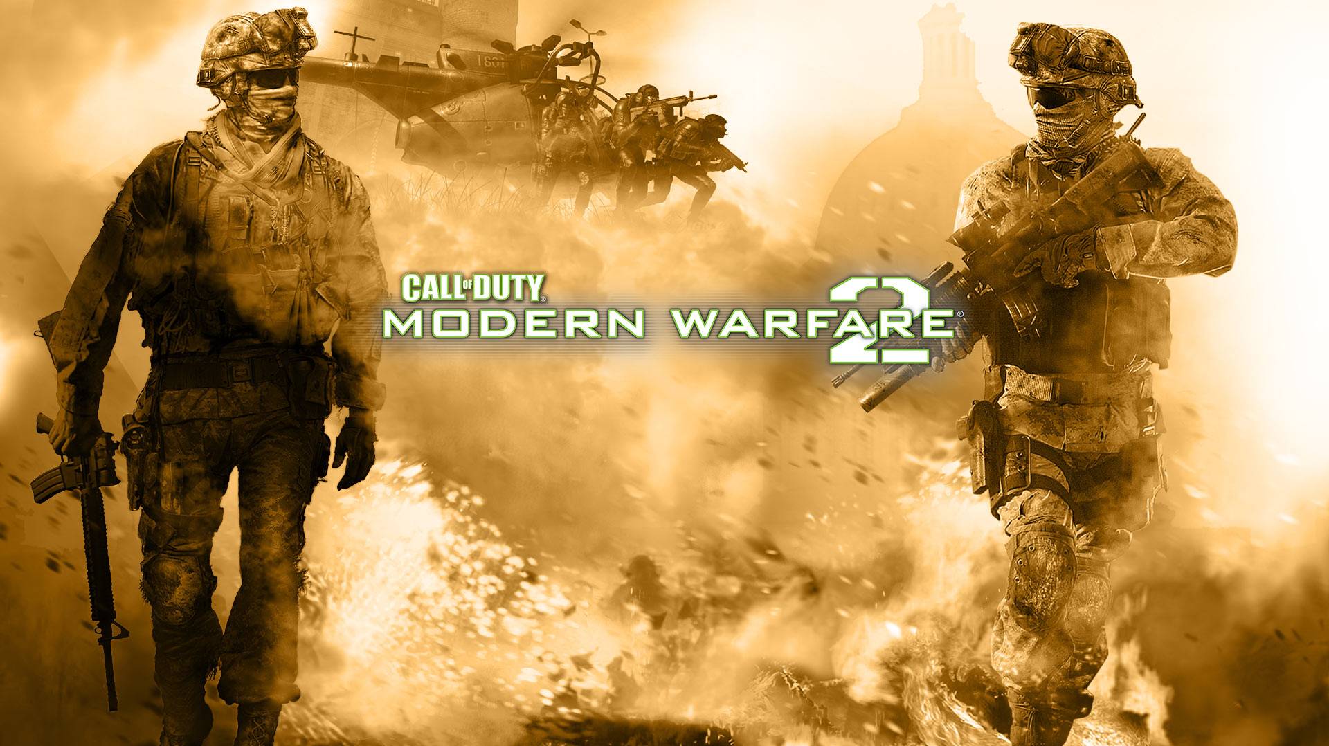 Call of Duty  Modern Warfare 2 Защищаем домик.