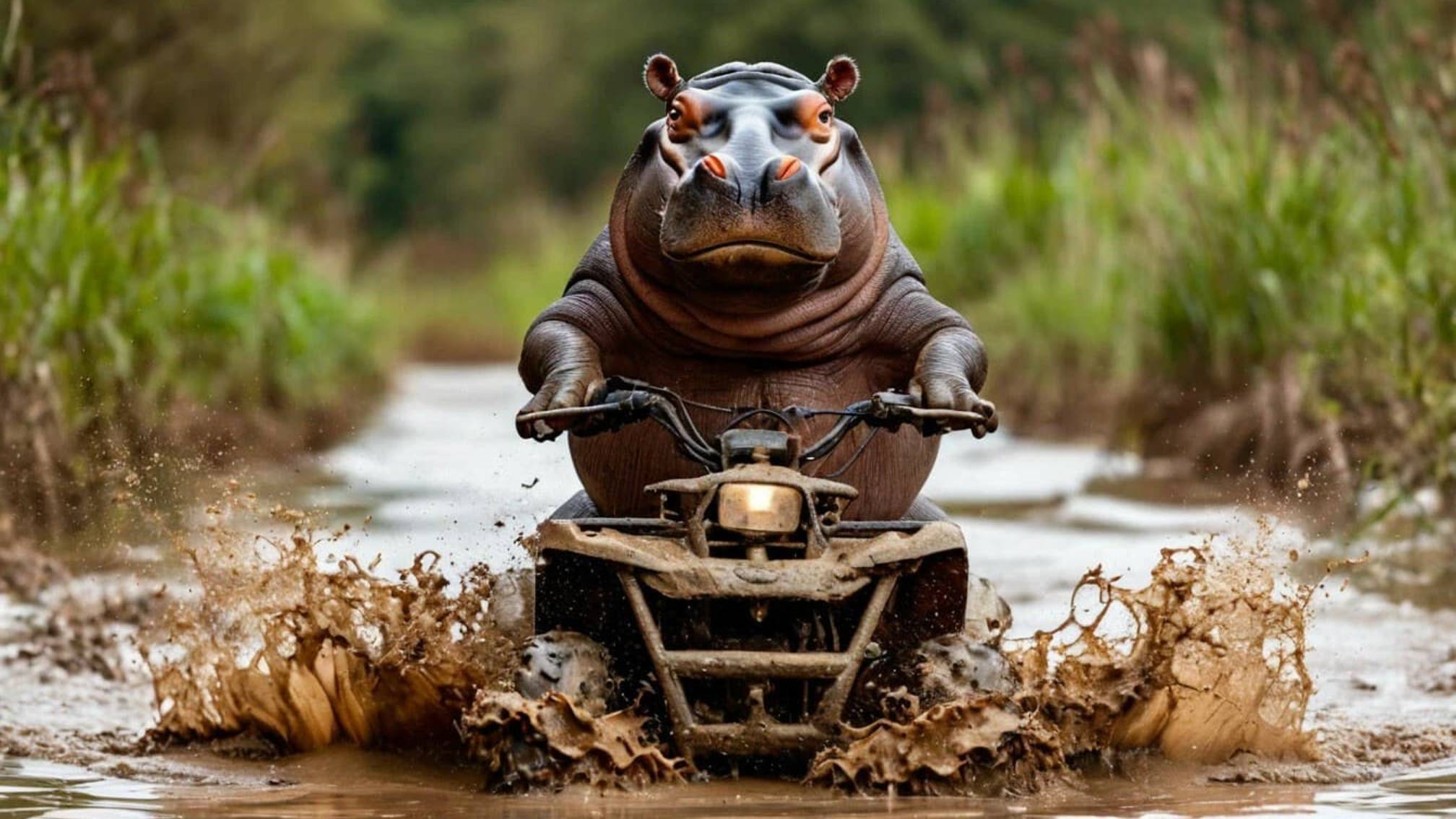 Квадроцикл Stels Guepard 850, поездка в компании Yamaha и BRP по дорогам, грязи и воде!