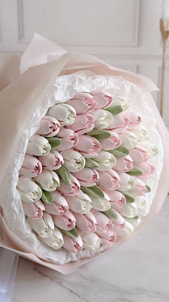 Зефирные цветы — пошаговый мастер-класс (видео-рецепт). Эта вкусная техника идеально подойдет