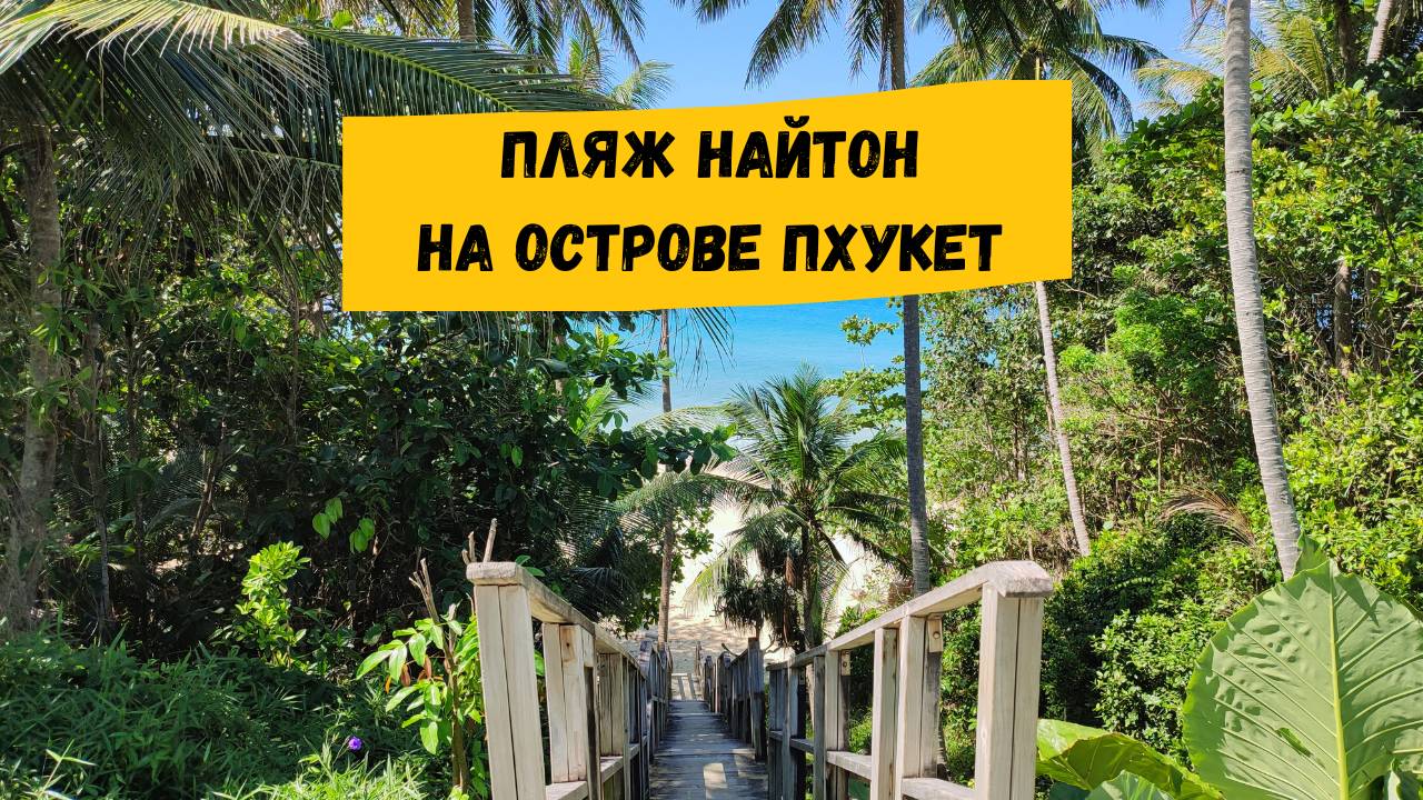 Пляж Найтон на Пхукете: обзор и описание пляжа, рынки, рестораны, магазины