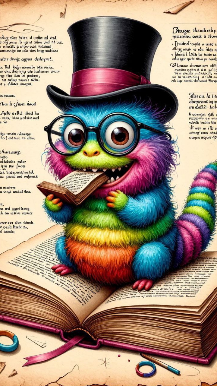 Книжный червячок. 🌞 Детям. 🌞 Детская песенка.