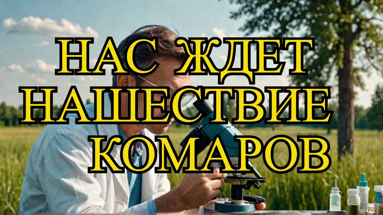 Биолог предупредил о возможном нашествии комаров в Центральной России!