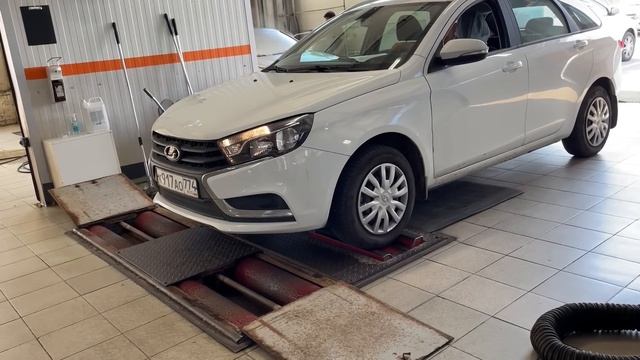 Веста 1.6 h4m. Прохожу ТО-3 у официалов. Расходники свои !