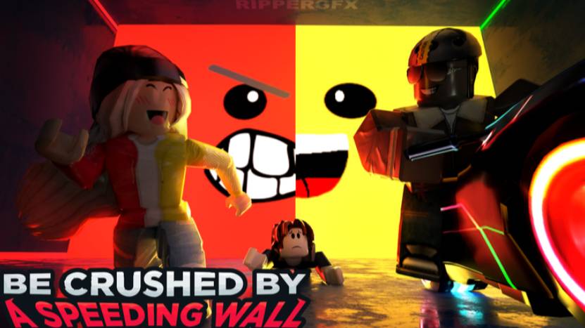 Красная стена в Roblox !