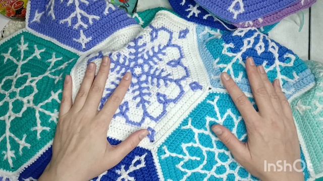 СП "Я мозаику свяжу" Отчёт апреля🧶🧶🧶