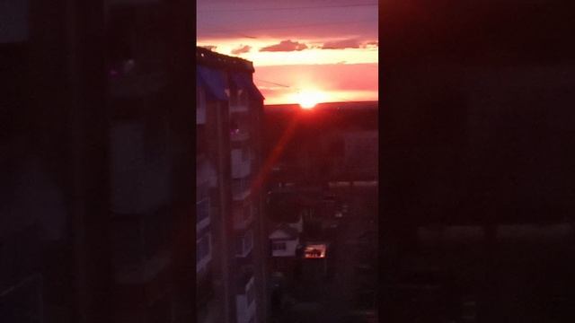 Следим за передвижением земли! Закат 29.04.2025 г.