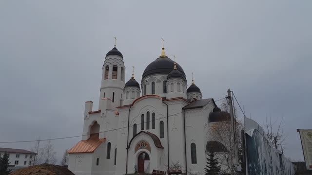 Протопоп Аввакум в Боровске. В Покровскую старообрядческую церковь не попала. На реставрации.
