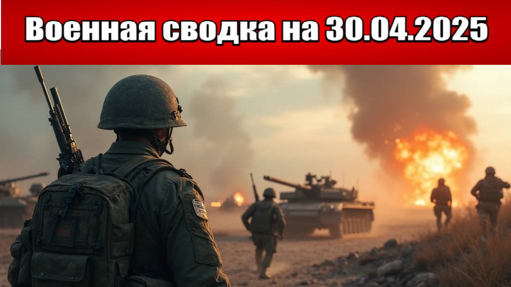 «Покровский фронт гремит: ВС РФ бьются за удержание рубежей!»: Военная сводка с фронта на 30.04.2025