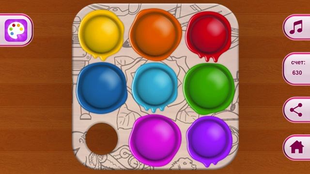 Лопаем попит симпл димпл краски в игре Поп Ит Мастер антистресс для детей!