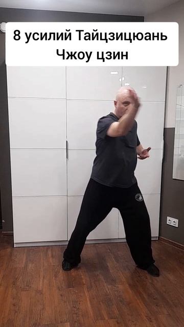 8 базовых усилий Тайцзицюань. Чжоу цзин #цигун #даосскиепрактики #shorts #Тайцзицюань