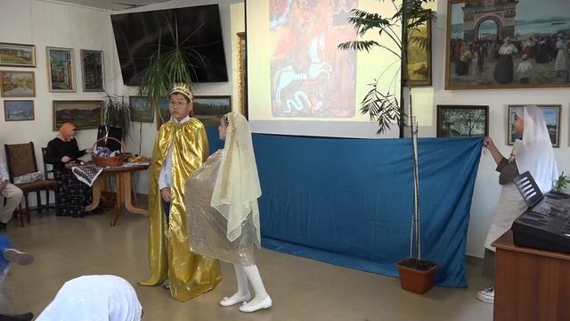 Выступление воскресной школы Благовещенского собора