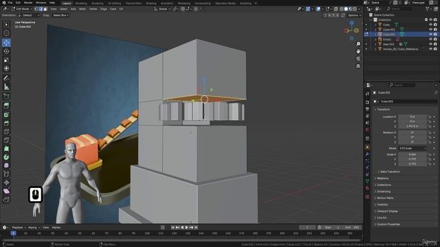 2 -Урок 7 - Крепление зубчатого колеса к ветряной мельнице нашей машины