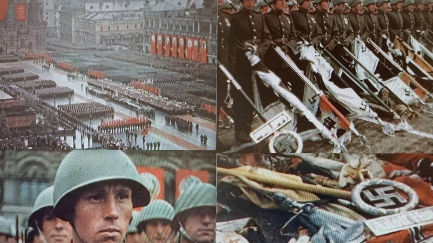 Парад Победы.1945 цветной вариант