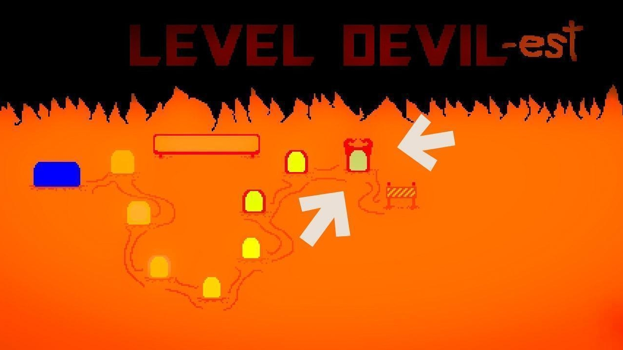 ПРОХОЖДЕНИЕ ПОСЛЕДНЕГО УРОВНЯ В ИГРЕ LEVEL DEVIL!