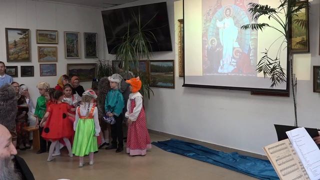 Выступление воскресной школы храма Рождества Христова