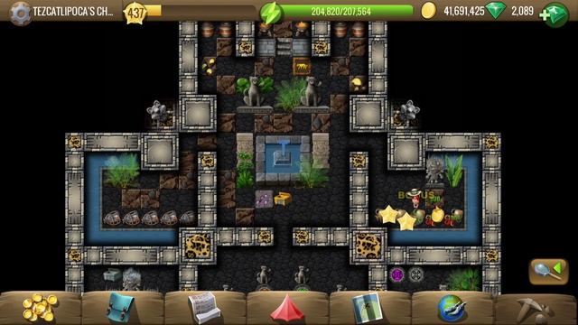 Испытание Тескатлипоки - Tezcatlipoca's Challenge | Уици - побочное задание | Diggy's Adventure