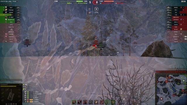 World of Tanks. Бой на Т25/2 (Мастер)