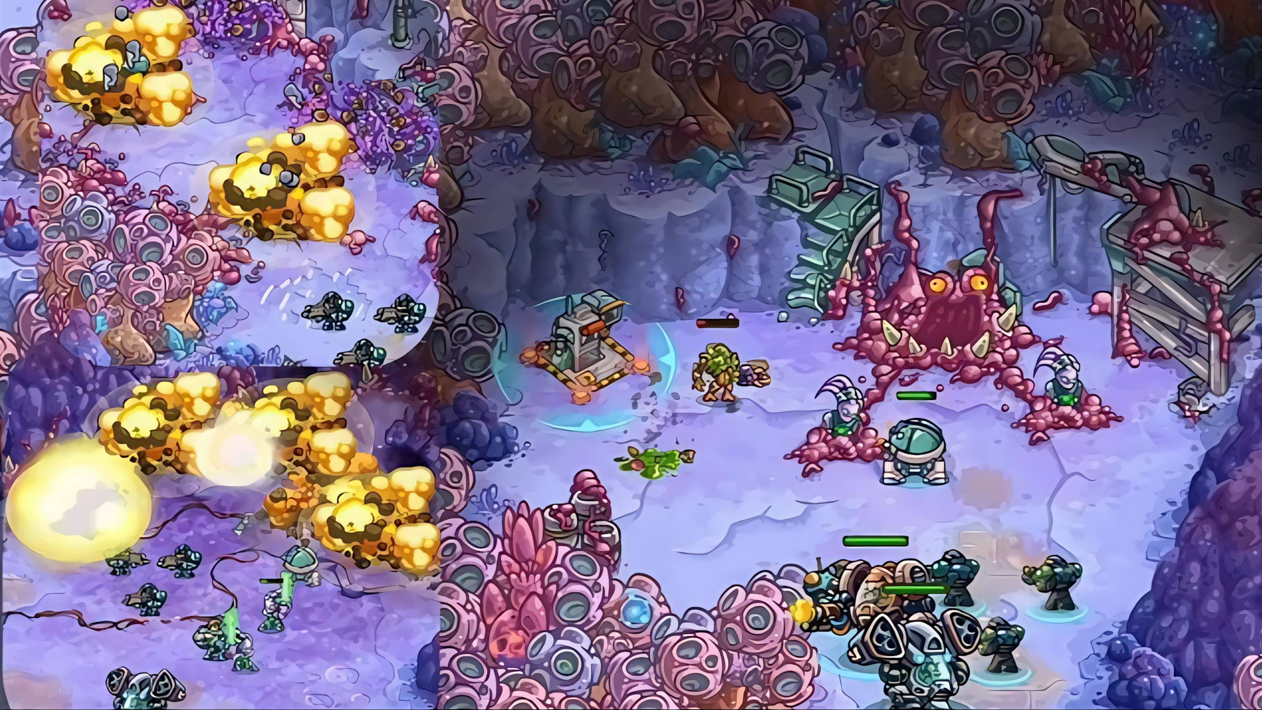 Iron Marines: На помощь. УНИЧТОЖЕНИЕ БИОМАССЫ.