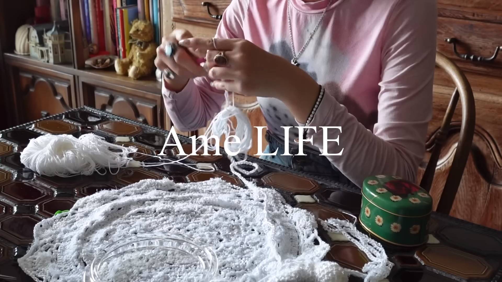 Ame LIFE Видеоблог  Декор полок и переделка пряжи  Покупки и перевозки в Daikanyama  Жизнь вязания к