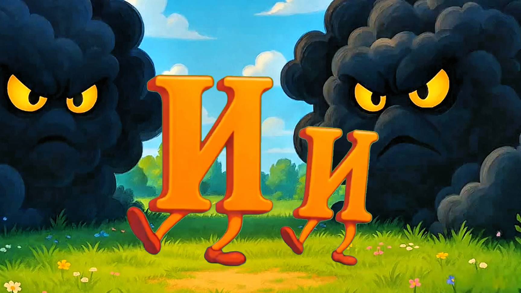 Азбука - алфавит - букварь для детей, библейская азбука, Буква И, Иисус