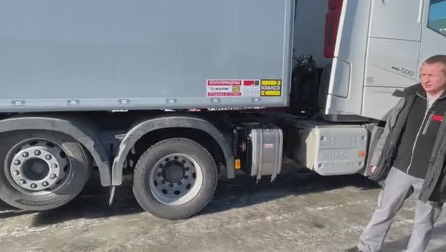 Гидравлика для работы с щеповозом на VOLVO 6х2