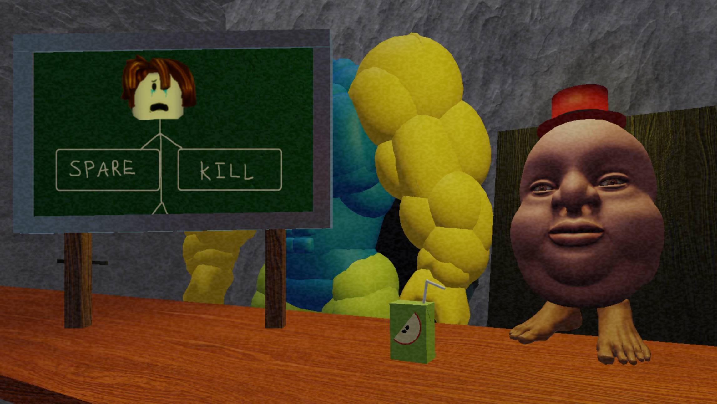 Эта говорящая голова возомнила себя мистером бистом! И теперь хочет убить нас...