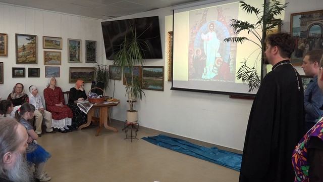 Выступление взрослой воскресной школы храма Архистратига Михаила