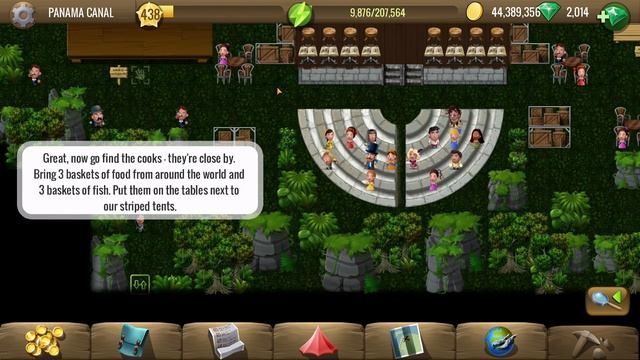 Панамский канал - Panama Canal | Виракоча - побочное задание | Diggy's Adventure