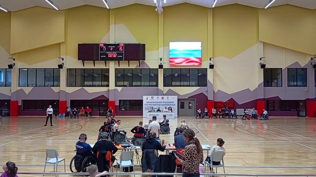 ЧР по регби на колясках. СПб, 02.04.2025 - 07.04.2025. ДНР – С-Петербург 04.04.2025