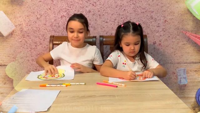 3 MARKER CHALLENGE Челлендж 3 Маркера АДЕЛЯ И КАМИЛЯ