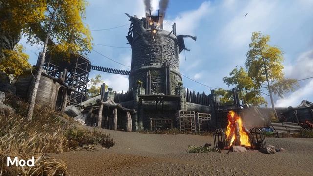 Orc Exiles - Rift Watchtower - Skyrim Mod Showcase Demo