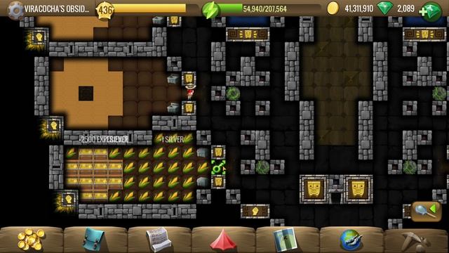 Обсидиановое хранилище Виракочи - Viracocha's Obsidian Vault | Виракоча #11 | Diggy's Adventure