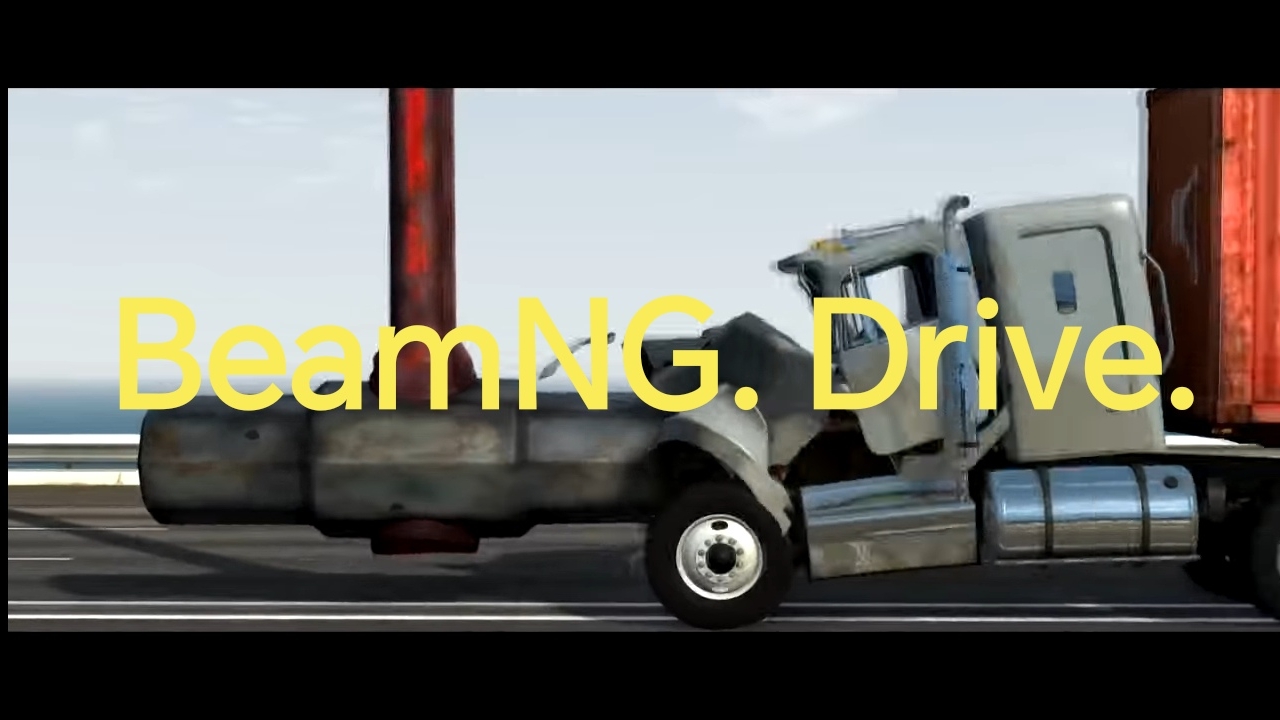 Уничтожаю машины в BeamNG. Drive.
