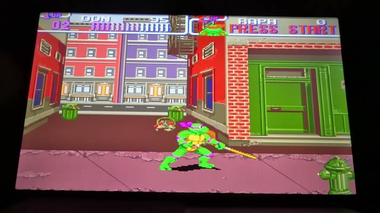 Технологии Донателло ~ #full ` TMNT4: Turtles in Time (SEGA)