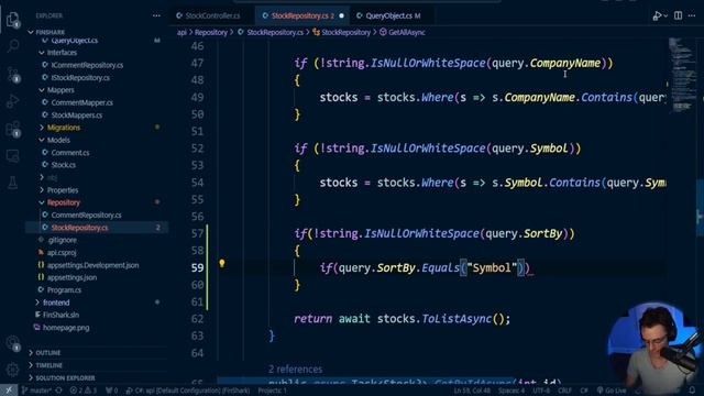 47. ASP.NET Core Web API .NET 8 2024 - 19. Sorting