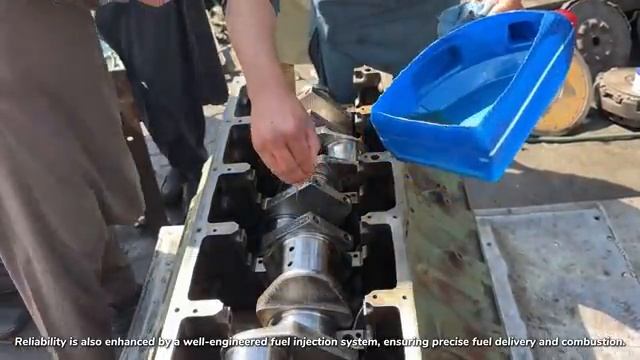 Восстановление двигателя Mercedes V10 за 500$ с помощью простых инструментов (бюджетно)