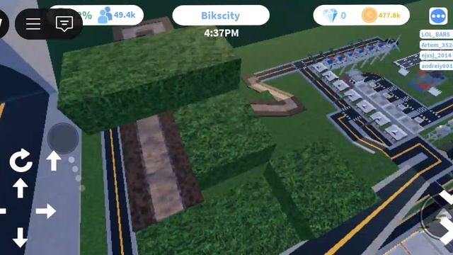 Этот город мечты Bikscity разрастается.