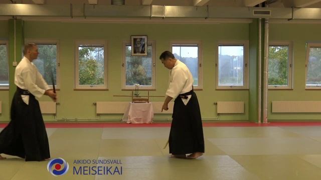 19 Aikido Ken Tai Ken Nikyo Shishiya Sensei Malmö 2017