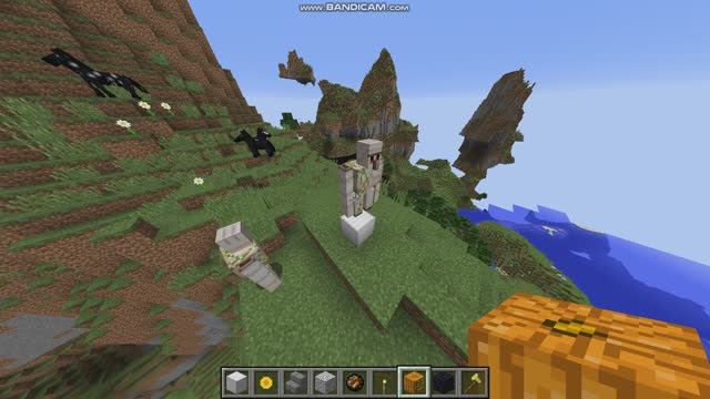 Майнкрафт. Как сделать ГОЛЕМА в МАЙНКРАФТЕ.